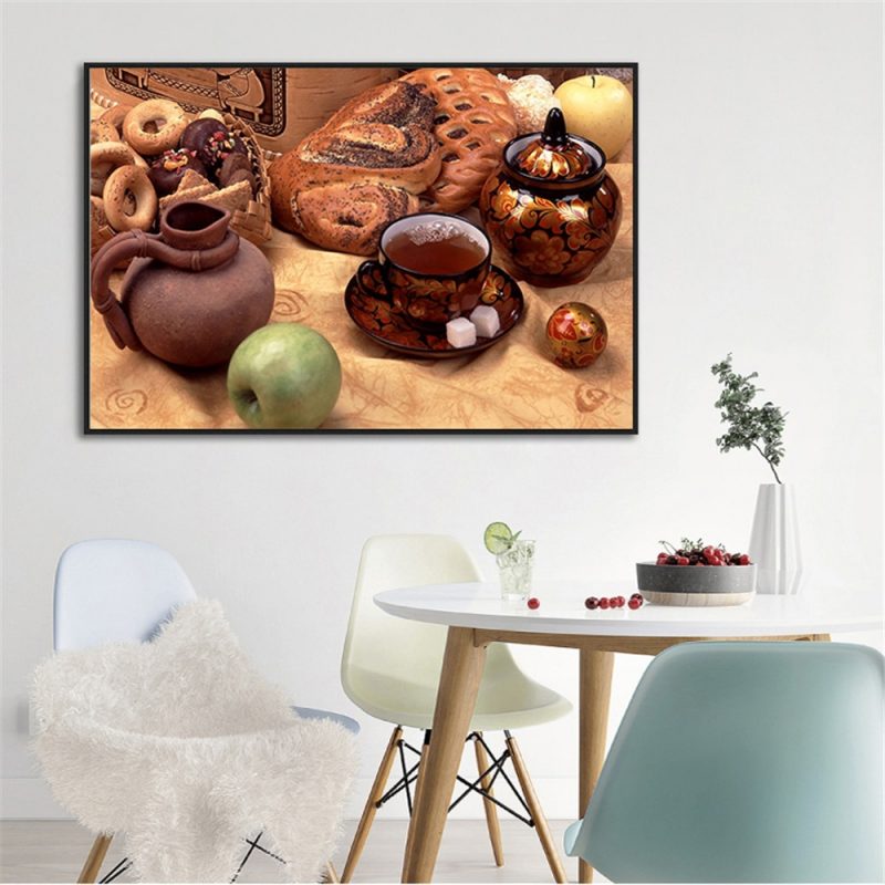 3 Panel Spoon Grains Spices Canvas Painting kitchen Room Decoration ...